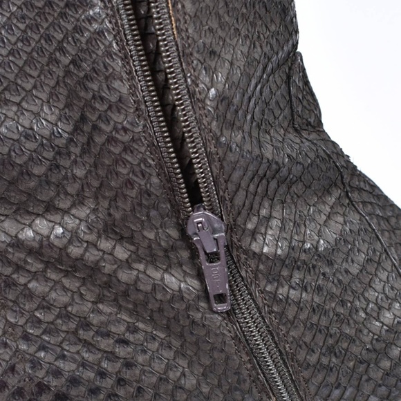 Helmut Lang | Shoes | Helmut Lang Vintage Snake Skin Python Ankle Boots ...